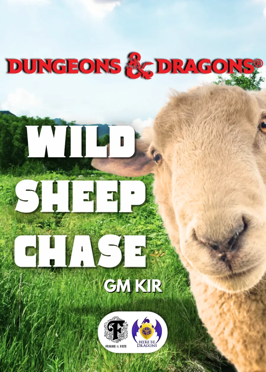 LOTUS V | Sun, 25th May 2025 | 2.30PM: D&D 5e - Wild Sheep Chase! with ...