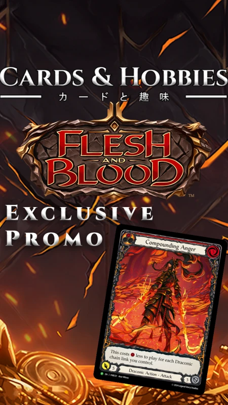 FAB Compounding Anger Exclusive Promo @ Cards & Hobbies - Livestream ...